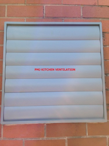 Back Draught/Louvre Shutter - Grille Fan Ducting Extraction Vent ...