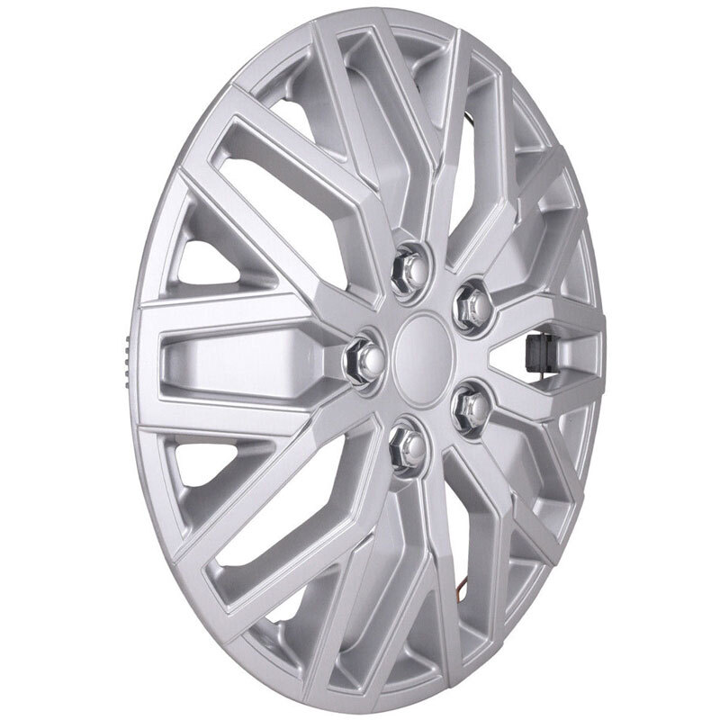 16" Silver Replacement Hubcaps / Wheel Covers Fits R16 Tires # 1051-16S ...