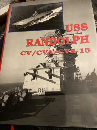 US Navy History Book USS Randolph Aircraft Carrier With Separate 1999 ...