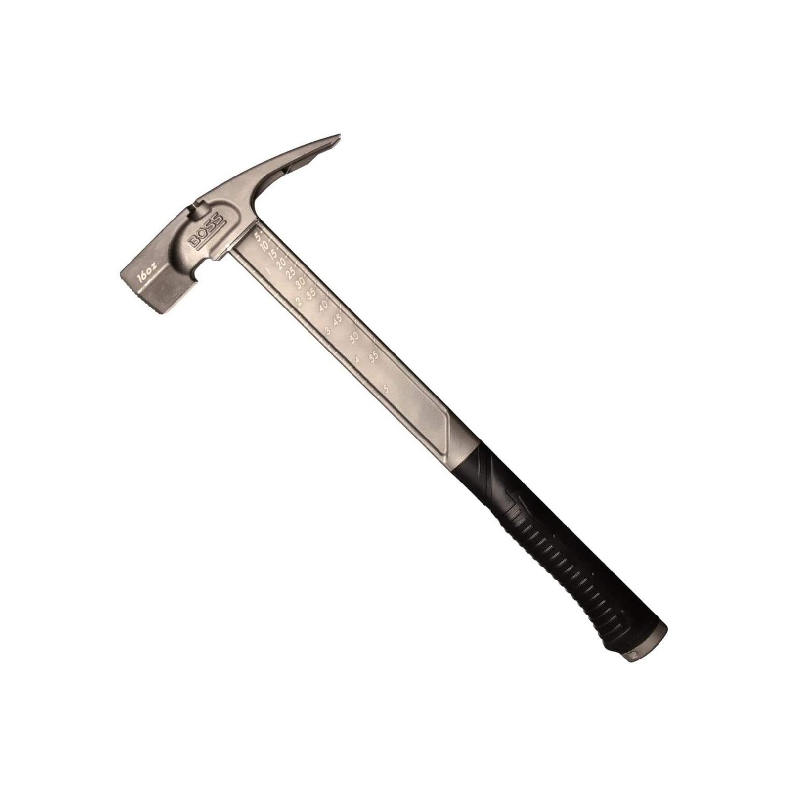 Boss Hammer Pro Series Titanium Hammer with Over-Molded No-Slip Rubber ...