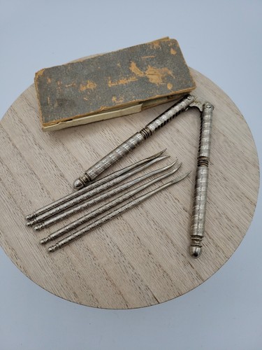 Vintage HMQ Nutcracker with 5 Picks Crab Lobster Seafood Shell Cracker ...