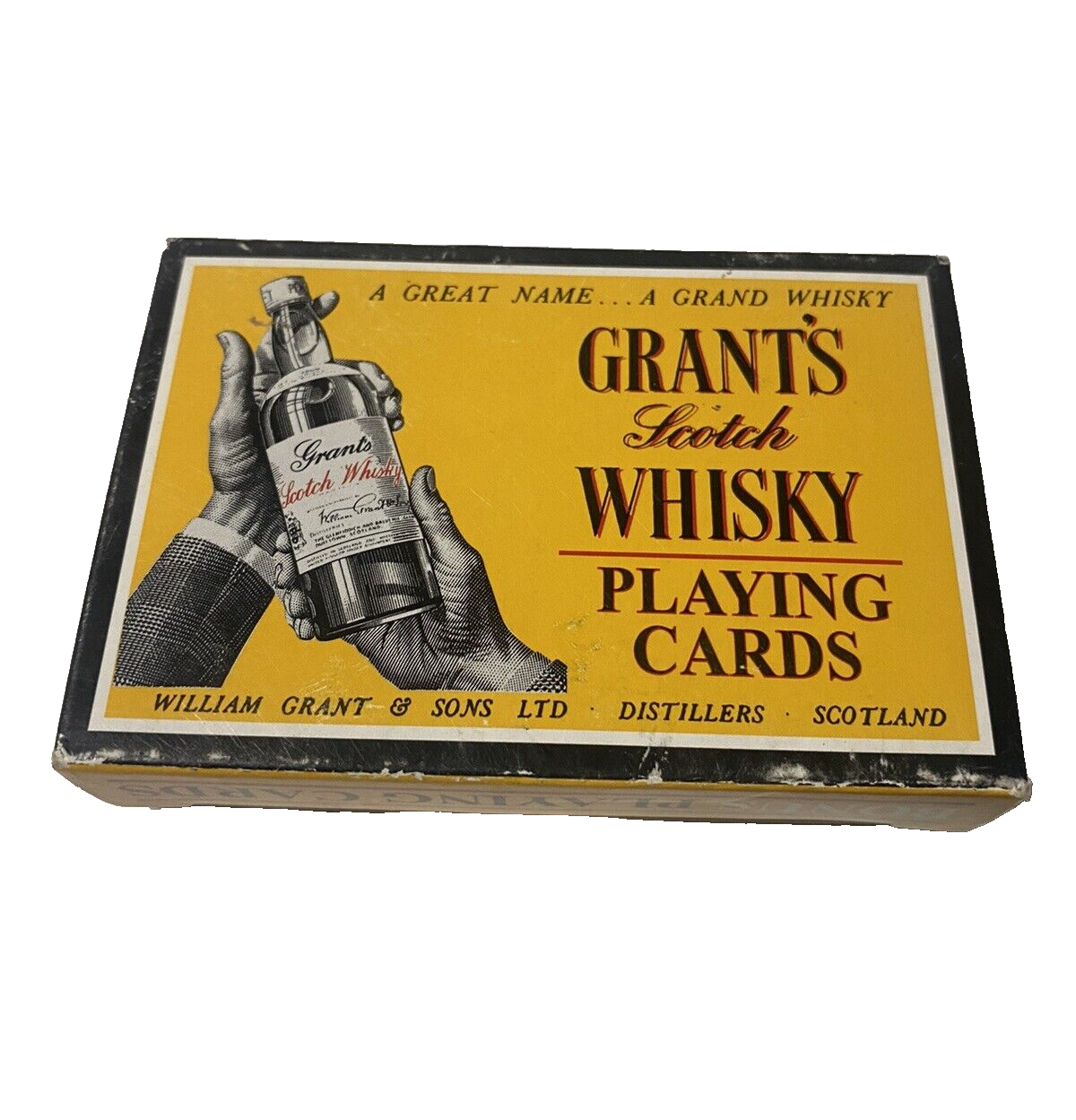 Vintage Ca 1960s Grants Scotch Whisky Playing Cards ~ Plastic Sealed ...