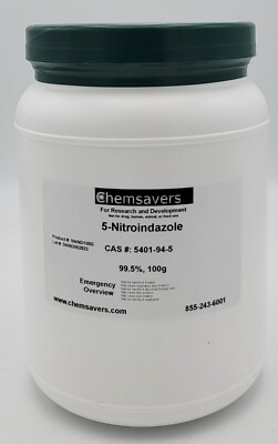 5-Nitroindazole, 99.5%, 100g | eBay