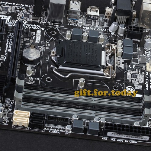 Original GIGABYTE GA-B85M-D3V PLUS LGA 1150 Intel B85 DDR3 Motherboard ...