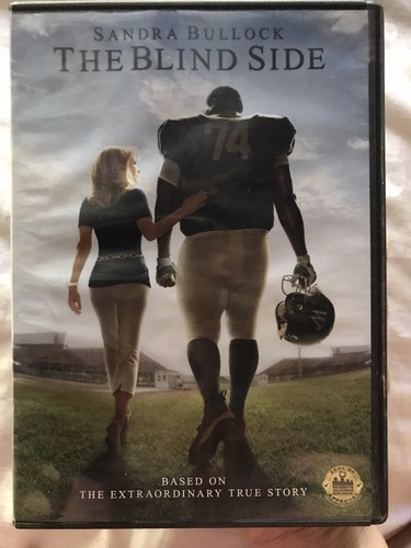 The Blind Side (DVD, 2009) Sandra Bullock, Quinton Aaron Football Movie ...