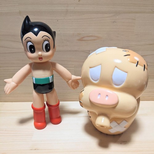 Astro Boy Figurine Atom Hyoutantugi Soft Vinyl Osamu Tezuka Retro ...