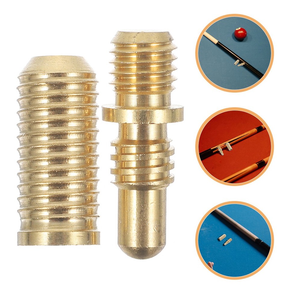 Billiard Cue Joint Accessories Pool Connection Screws Stick Parts ...
