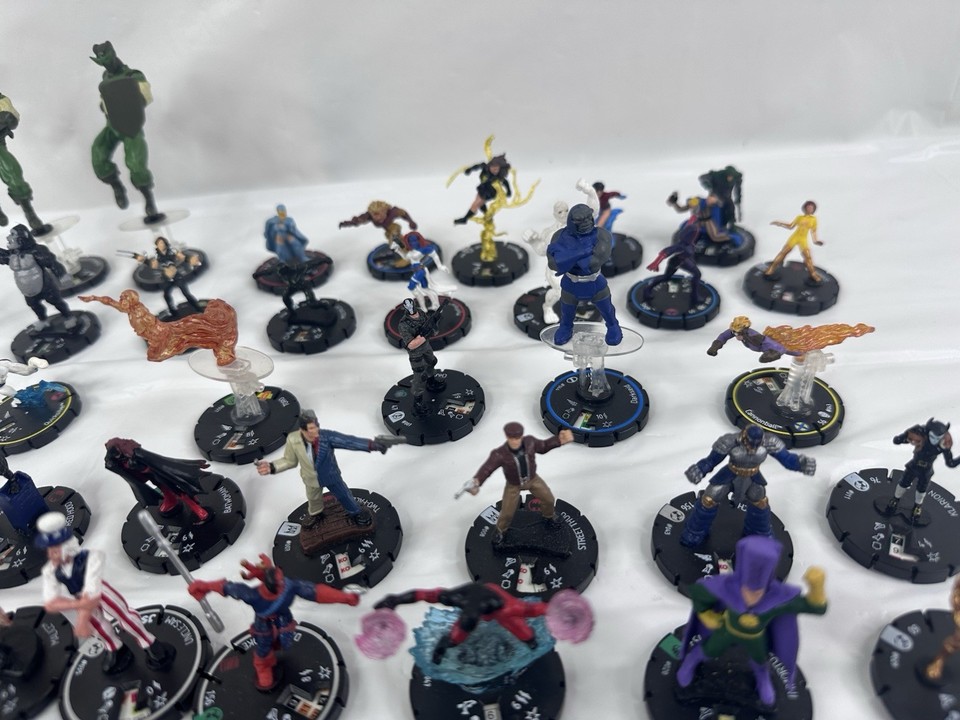Heroclix Lot Mix Marvel DC Super Hero Game 70+ | eBay