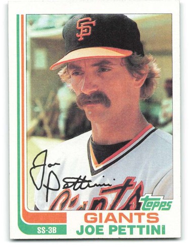 1982 Topps #568 Joe Pettini NM+++ Giants ID:254815 | eBay