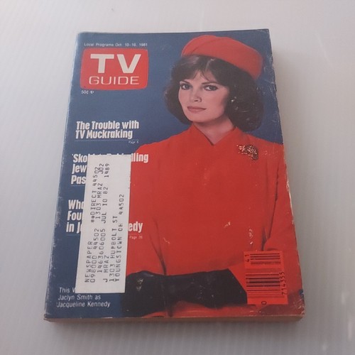 Vintage 1981 October 10-16, TV GUIDE Magazine, "Jacqueline Smith" | eBay