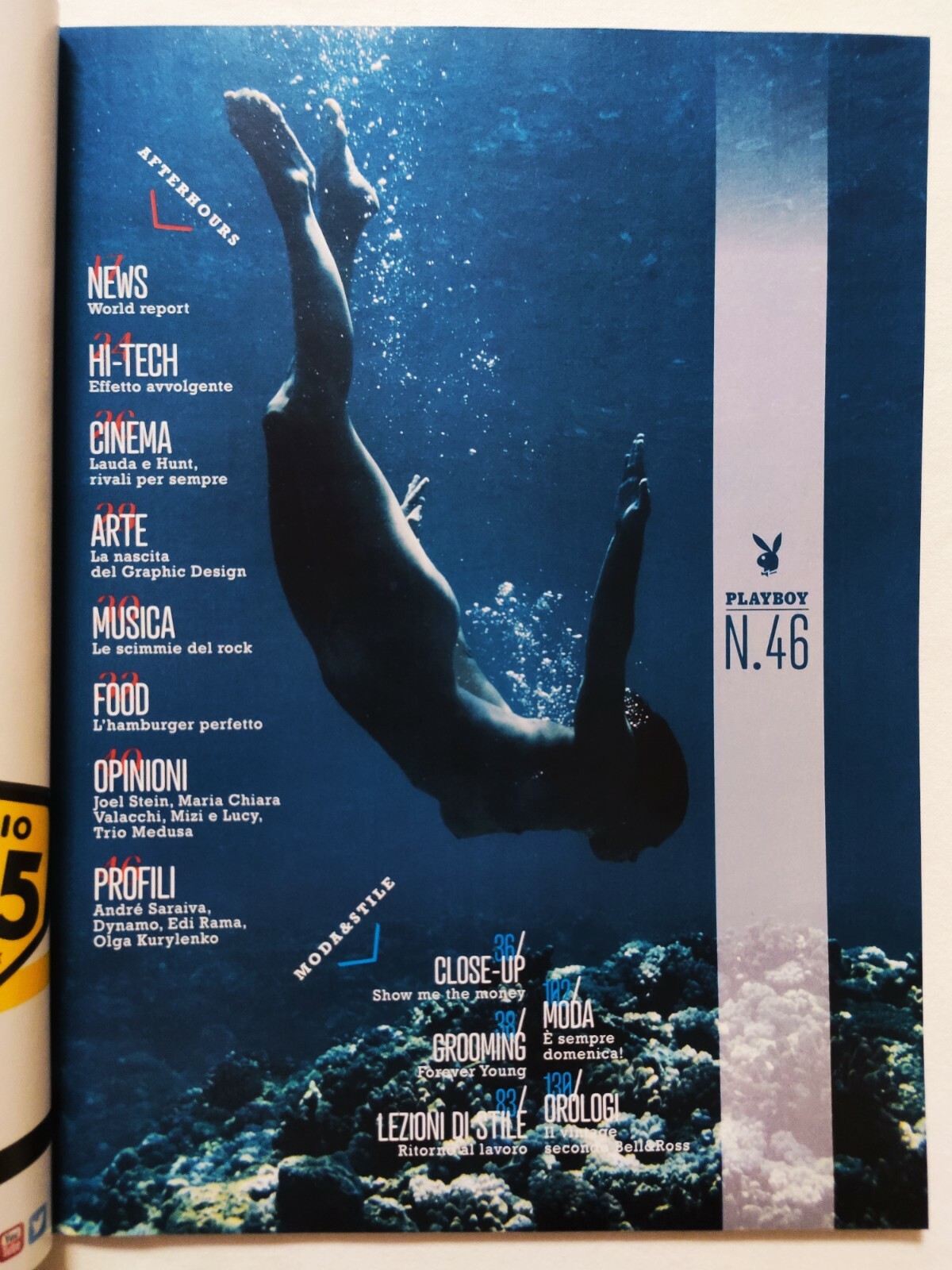 PLAYBOY ITALY 46-2013 ETHAN HAWKE-SEAN PENN-ANNA BADER-NIKI LAUDA-JAMES ...