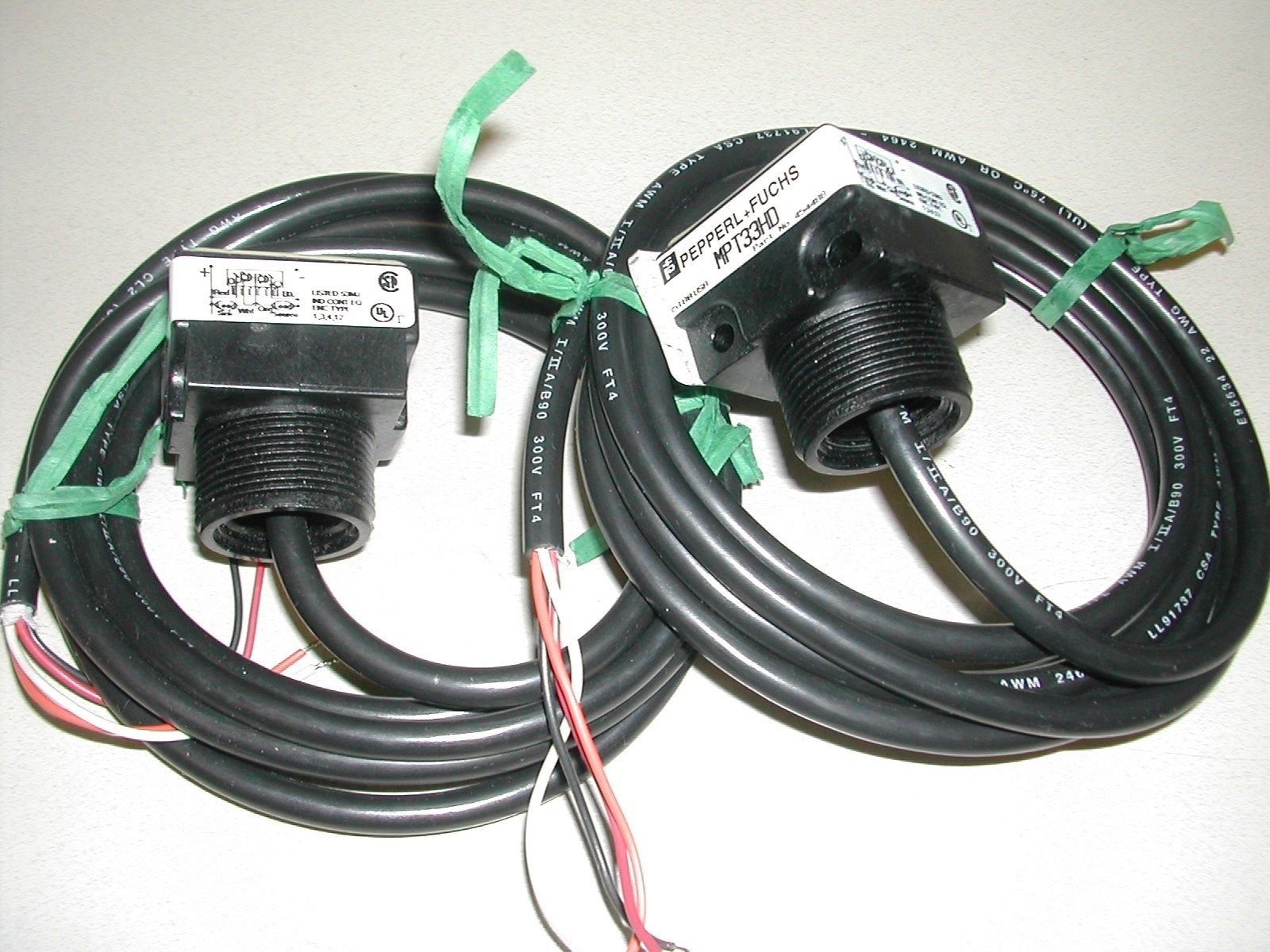 Lot of 2 Pepperl & Fuchs MP Sensor Base MPT33HD New No Box C6 | eBay