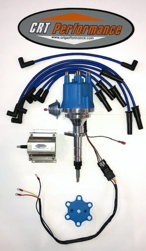 Small Cap CHEVY 194-216-235 STRAIGHT 6 HEI DISTRIBUTOR BLUE + 60K COIL ...
