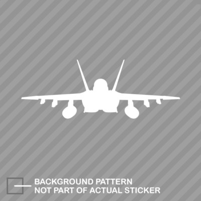 F-18 Hornet Sticker Decal Vinyl f18 jet aircraft | eBay