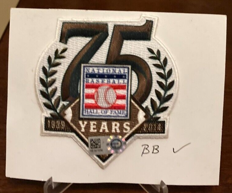 75th Year Hall of Fame Game Used Patch - Astros Batboy - MLB ...