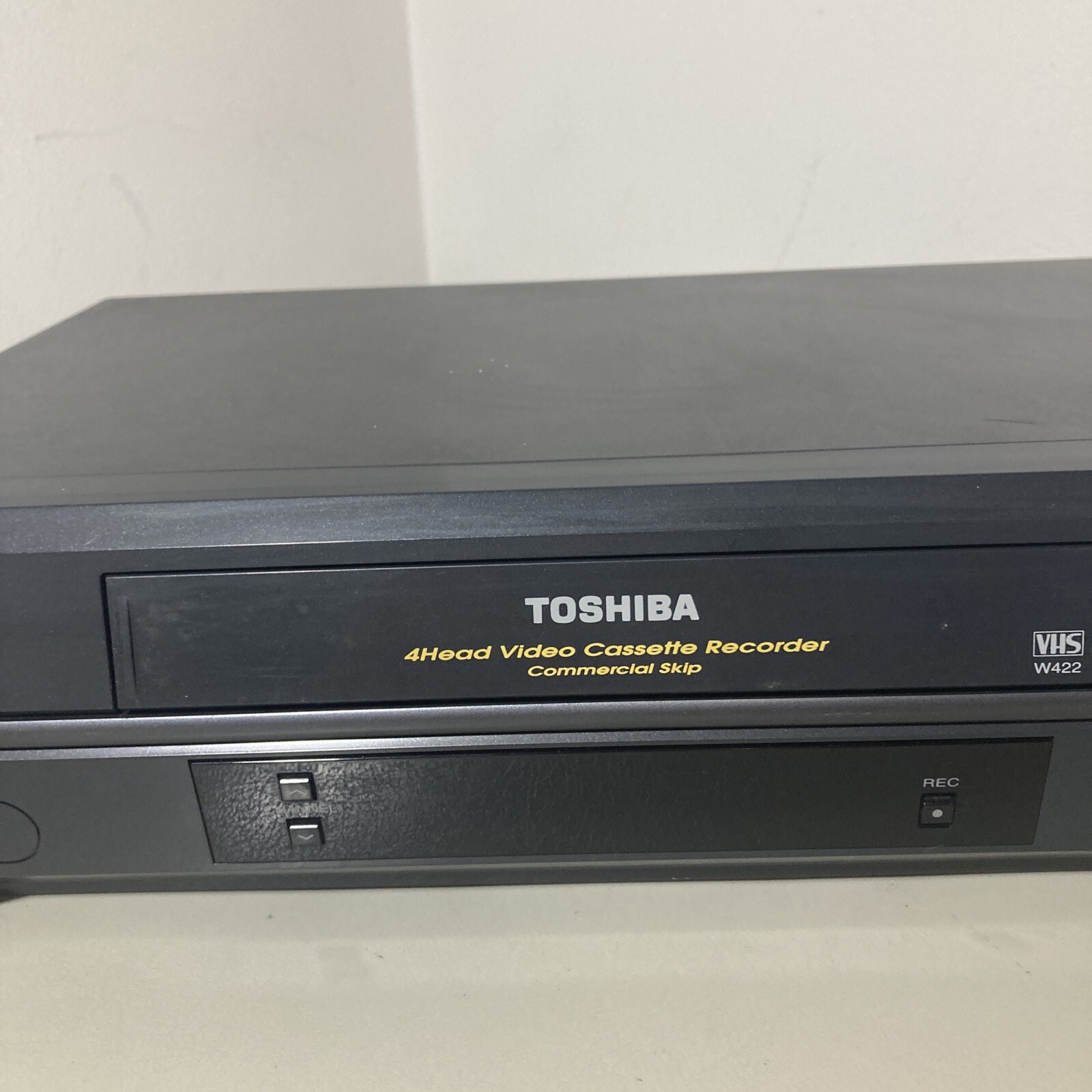 Toshiba W-528 4 Head Video Cassette Recorder - Black for sale online | eBay