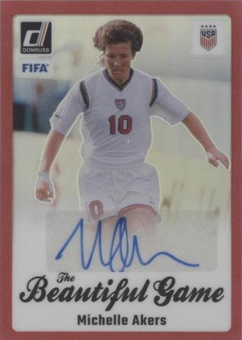 2023-24 Panini Donruss Fifa - Beautiful Game Autographs Michelle Akers ...