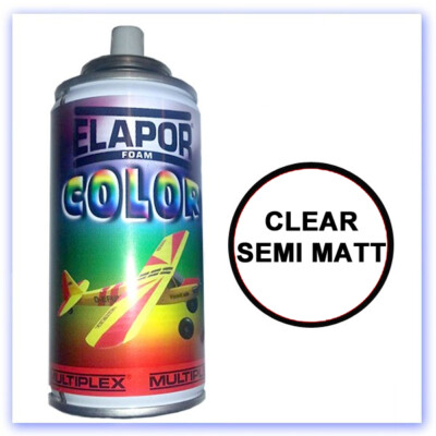 Multiplex Elapor Spray Paint Clear Semi Matt MPX602701 | eBay UK