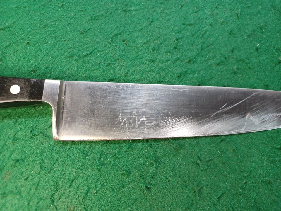 Vtg 9" Chef Knife 10609 Mercer Tool Corp, F/ Germany, W/ Blk Nylon ...