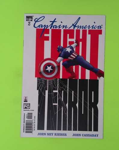Captain America #2 Vol. 4 2002 Marvel Knights High Grade Comic Book ...