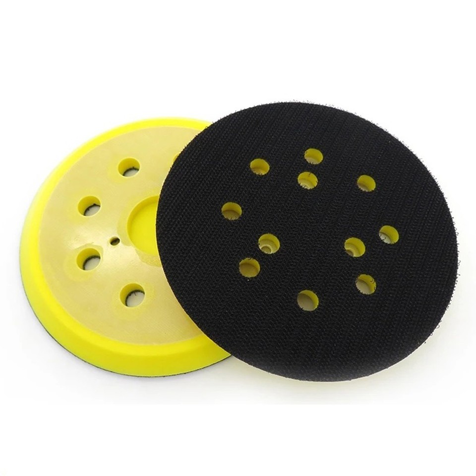 Long Service Life Backing Pad Sanding Fits Power Sander Yellow And ...