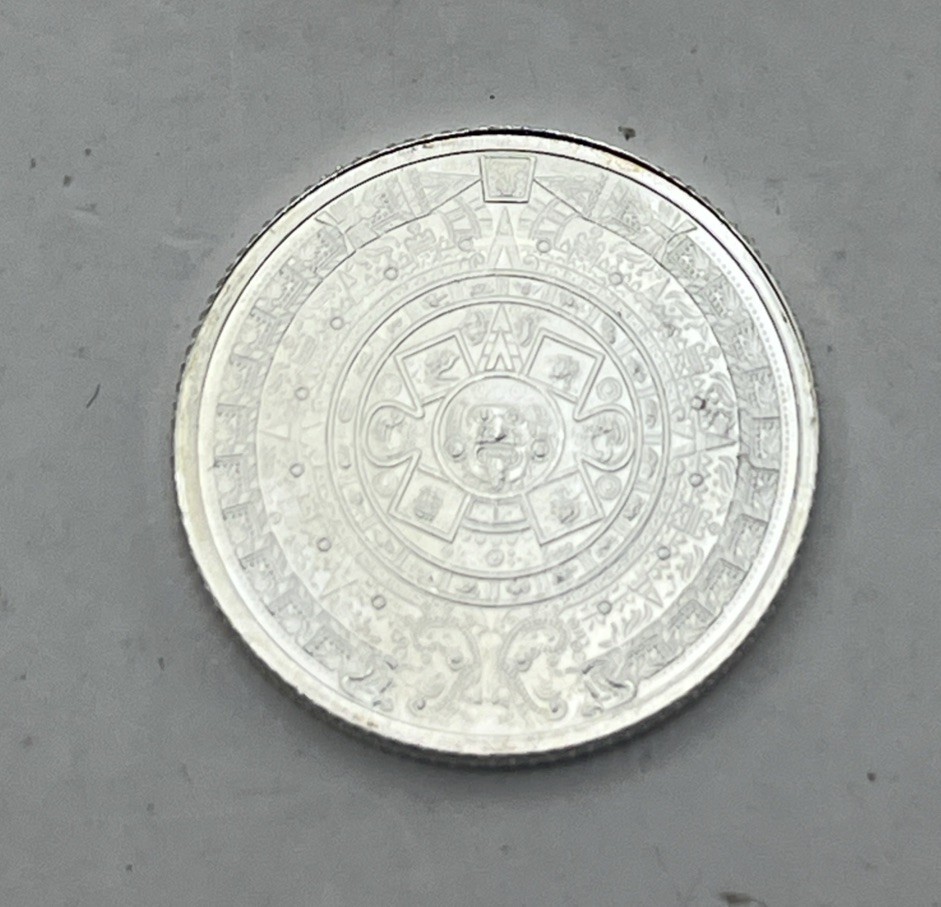 1/10 Oz Silver .999 Aztec Calendar | eBay