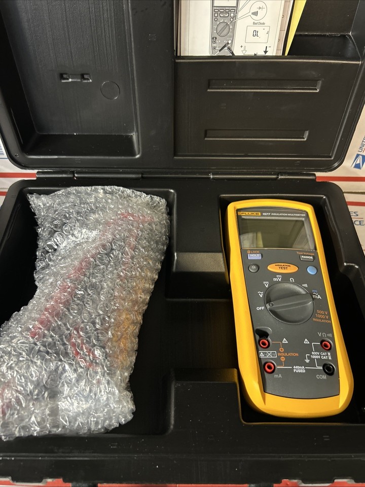 FLUKE 1577 INSULATION METER MULTIMETER MINT CONDITION!! | eBay
