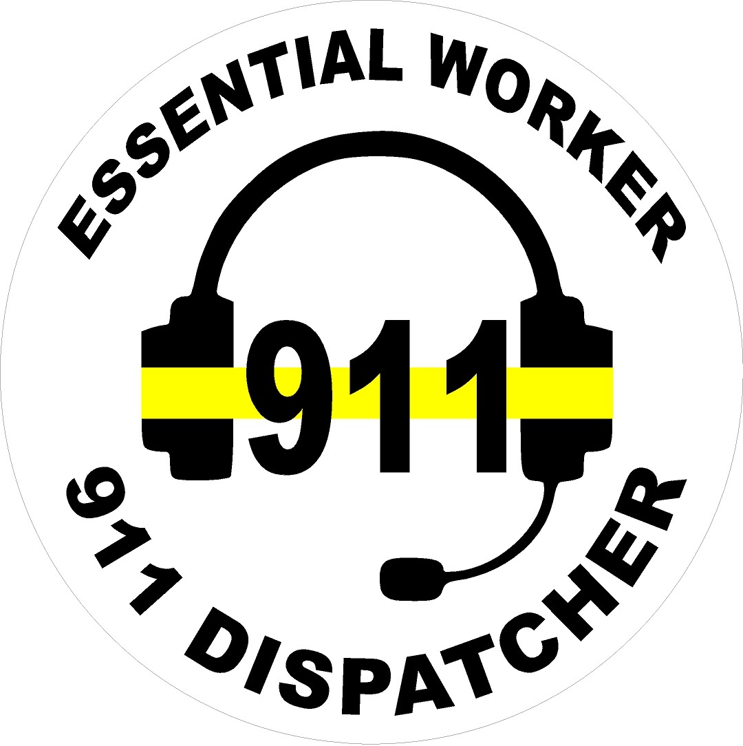 911 Dispatcher Logo 911 Dispatcher Logo Police Sheriff Dept Law
