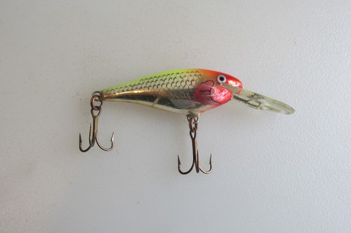 Lot #3700 Rapala Shad Rap SR-5 CLN Clown Color Ireland Crankbait Fair ...