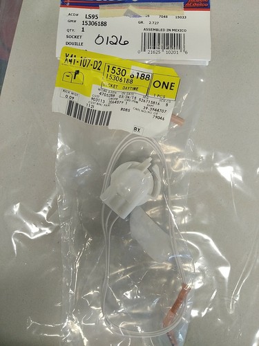 Socket Assembly-Multi-Purpose Lamp Socket ACDelco LS95 for sale online ...