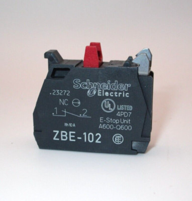 ZBE102 Original Schneider Harmony contact block - 5 units box FAST ...