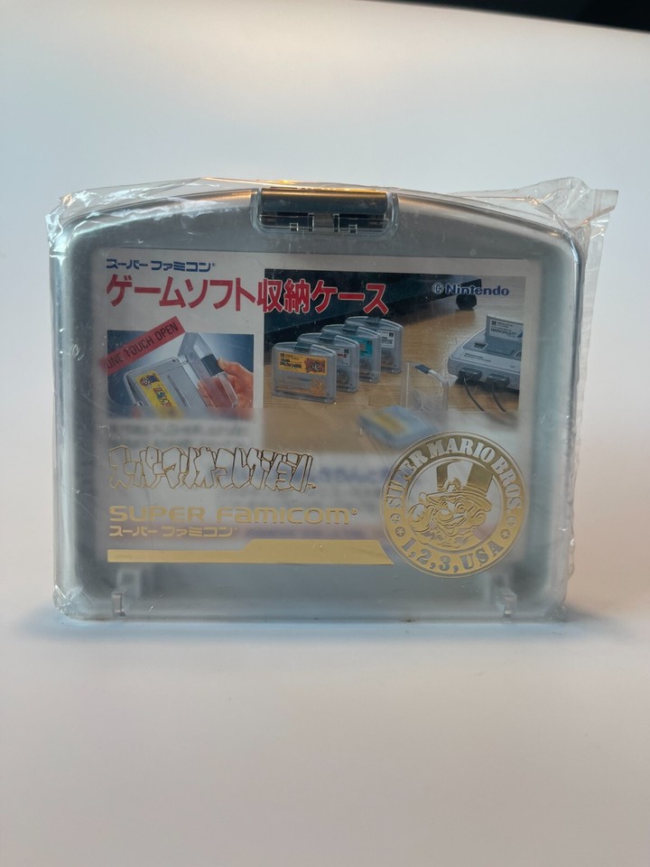 Rare&Vintage Nintendo Super Famicom SFC Game Cassette Storage Case SC-1 ...
