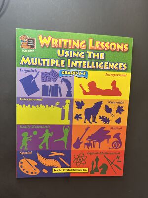 Writing Lessons Using the Multiple Intelligences by Judy Story Griswold ...