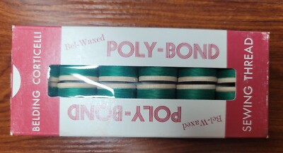 3 Sets Belding Corticelli Bel-Waxed Poly-Bond Sewing Thread WoodSpool ...