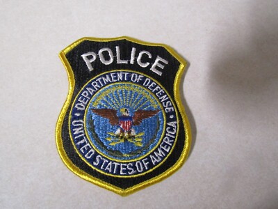 PATCH LAW ENFORCEMENT POLICE DOD UNITED STATES OF AMERICA | eBay