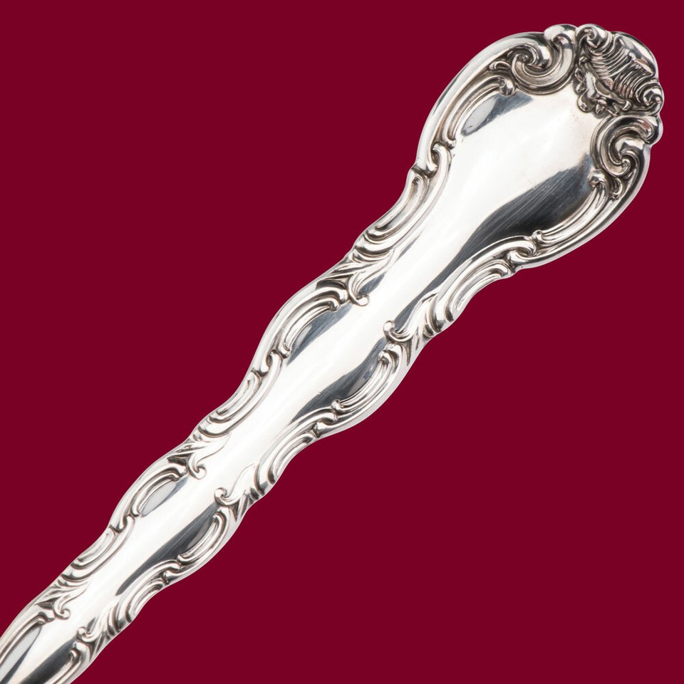 French Scroll by Alvin Sterling Silver Flatware 4 Piece DINNER SIZE ...