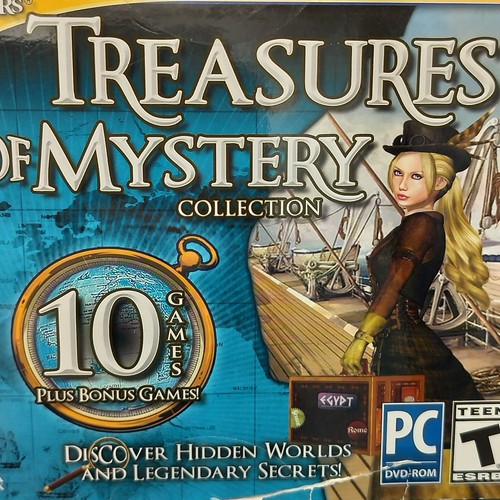 Treasures Of Mystery Collection Video Game PC CD ROM Rated T Teen ...