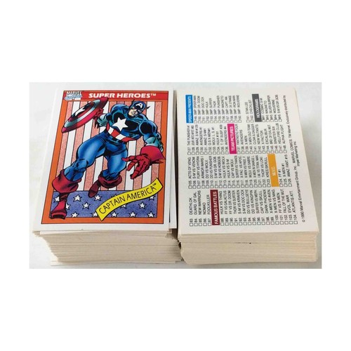 Impel Marvel Trading Cards Marvel Universe Series 1 - Complete Base Set ...