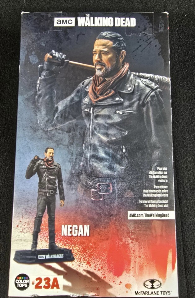 NEW AMC THE WALKING DEAD NEGAN FIGURE BLOODY WALMART EXCLUSIVE ...