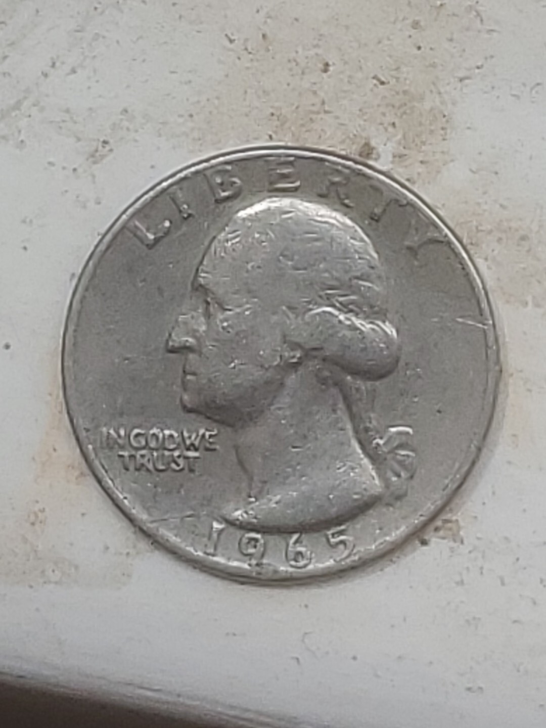 1965 quarter no mint mark error liberty rim error date on rim 05 | eBay