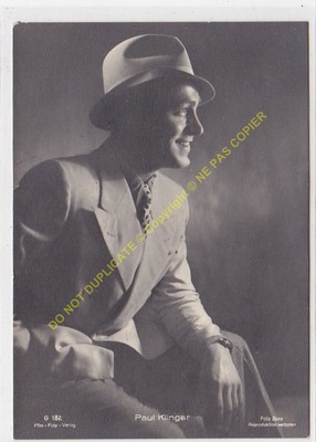 RPPC STAR Ak Paul Klinger Foto Binz | eBay