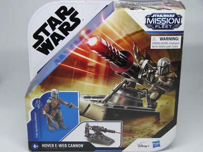 Star Wars The Mandalorian Mission Fleet Hover E-Web Cannon | eBay