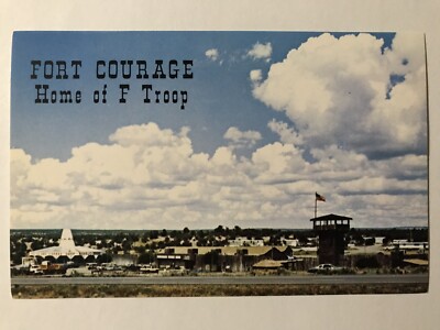 Fort Courage Home Of F Troop Indian Store Houck Arizona Chrome Postcard ...