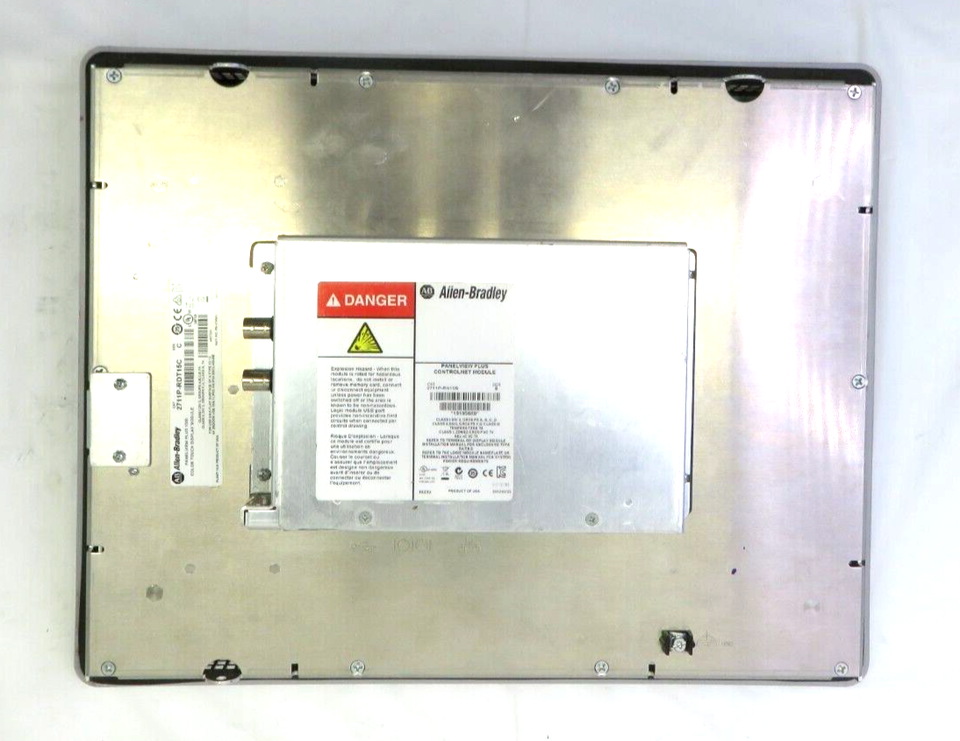 ALLEN-BRADLEY PanelView Plus 1500 2711P-RDT15C w/ 2711P-RN15S, FOR ...