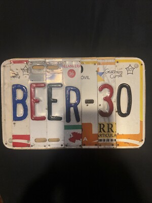 Beer - 30 Sign Wooden Sign. Man Cave Sign | eBay