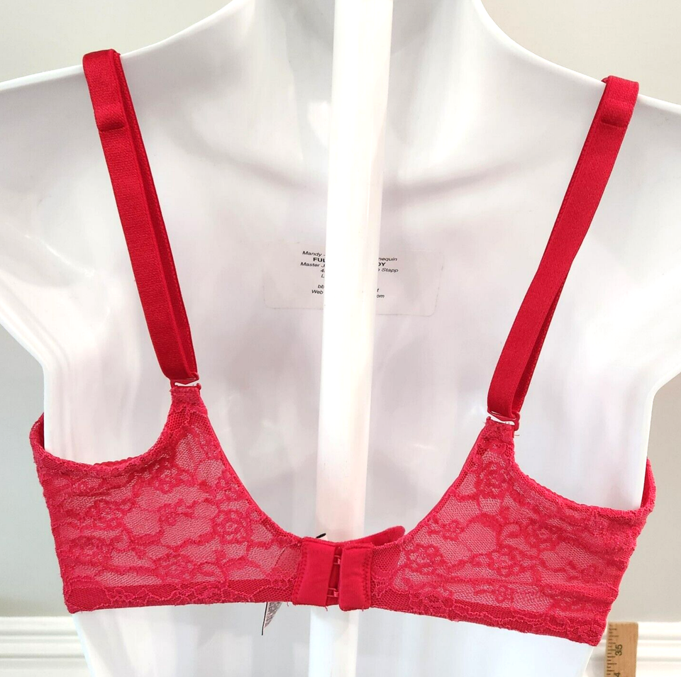 Victoria’s Secret Perfect Coverage Convertible Bra Coral Lace 34DD ...