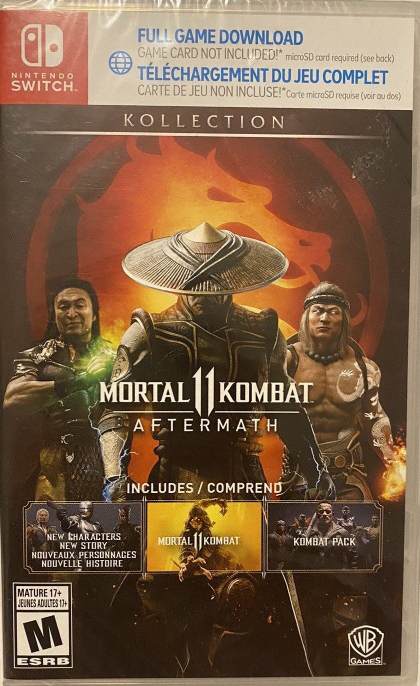 [ MK11 ] Mortal Kombat 11: Aftermath Kollection (Nintendo Switch) New ...