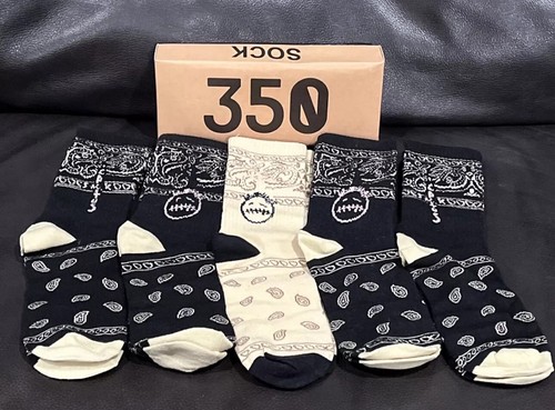 Travis Scott Cactus Jack Socks 5 Pack W Box New | eBay