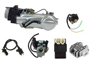 150cc Scooter Motor Complete Engine Set GY6 Single Cylinder 4-Stroke ...