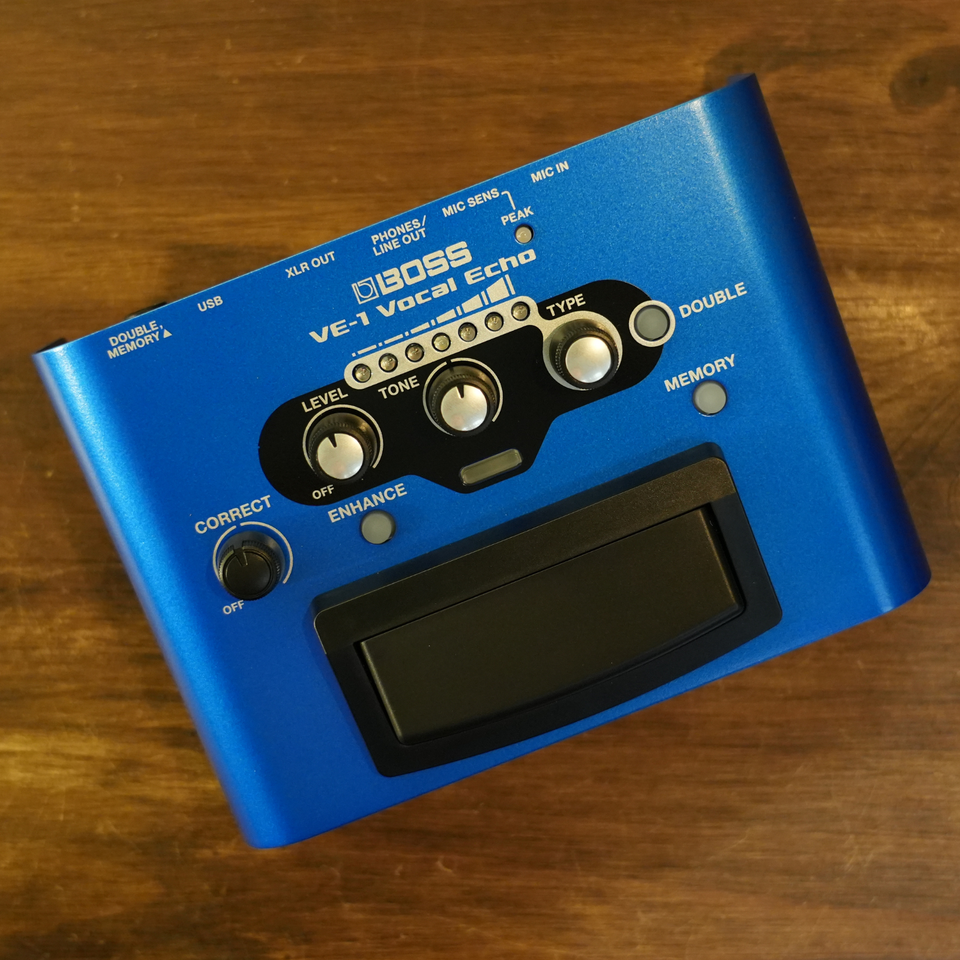 Boss VE-1 Vocal Echo Vocal Effect Processor | eBay
